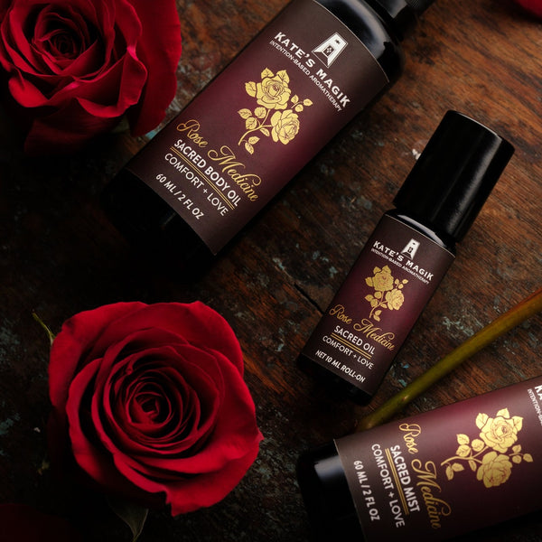 Rose Medicine – Deep Heart + Floral Devotion | Sacred Mist | Kate's Magik