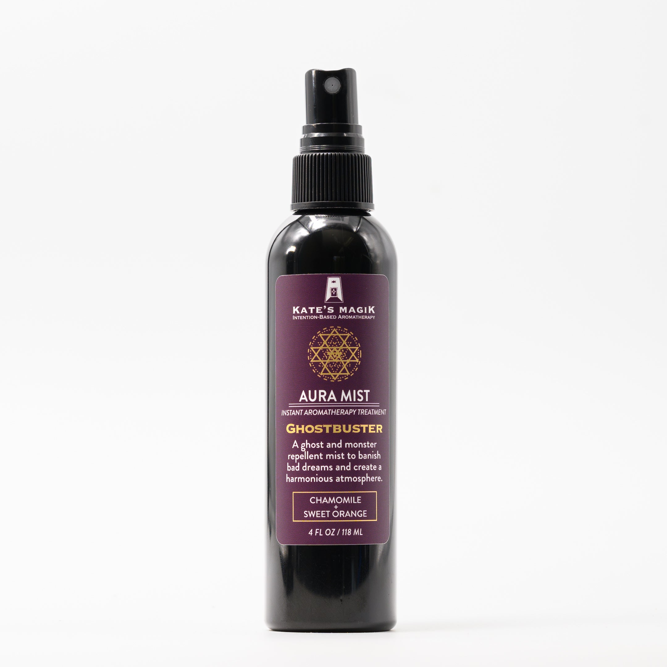 Ghostbuster Aura Mist Pure Essential Oil Aromatherapy Spritzer Kate