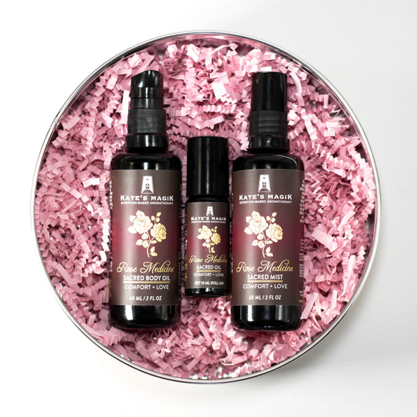 Rose Medicine Collection Gift Tin | Kate's Magik